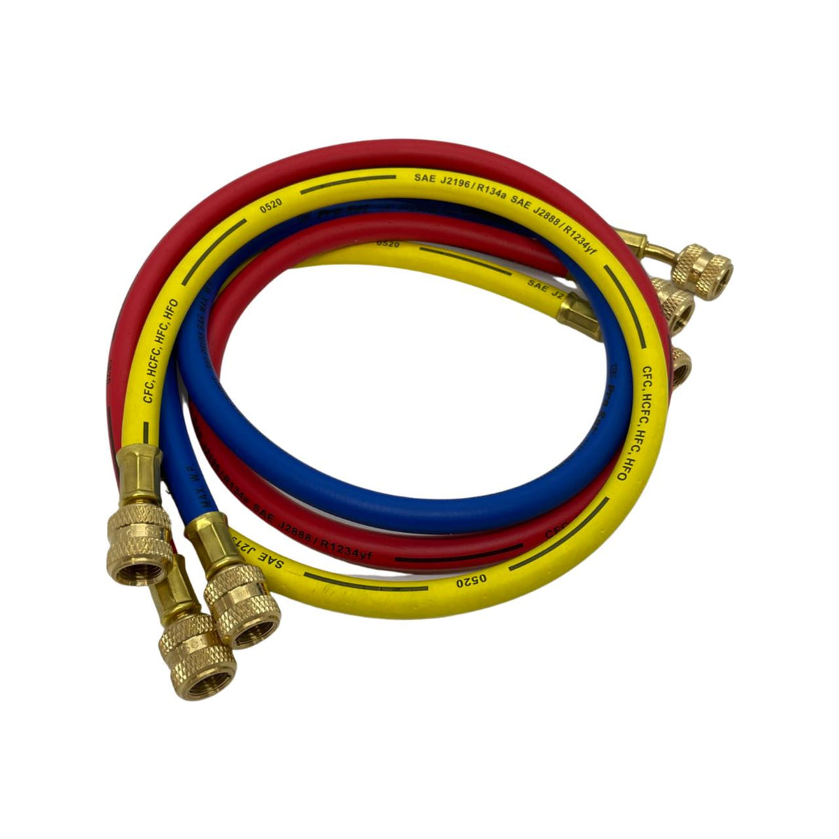 CPS HJ3 Premium Hose Set 90cm with 1/2"-20 UNF fittings R410A – Cool Tools HVAC-R