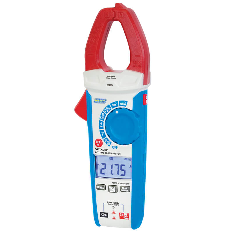 Major Tech MT720 True RMS 400A AC Digital Clamp Meter – Cool Tools HVAC-R