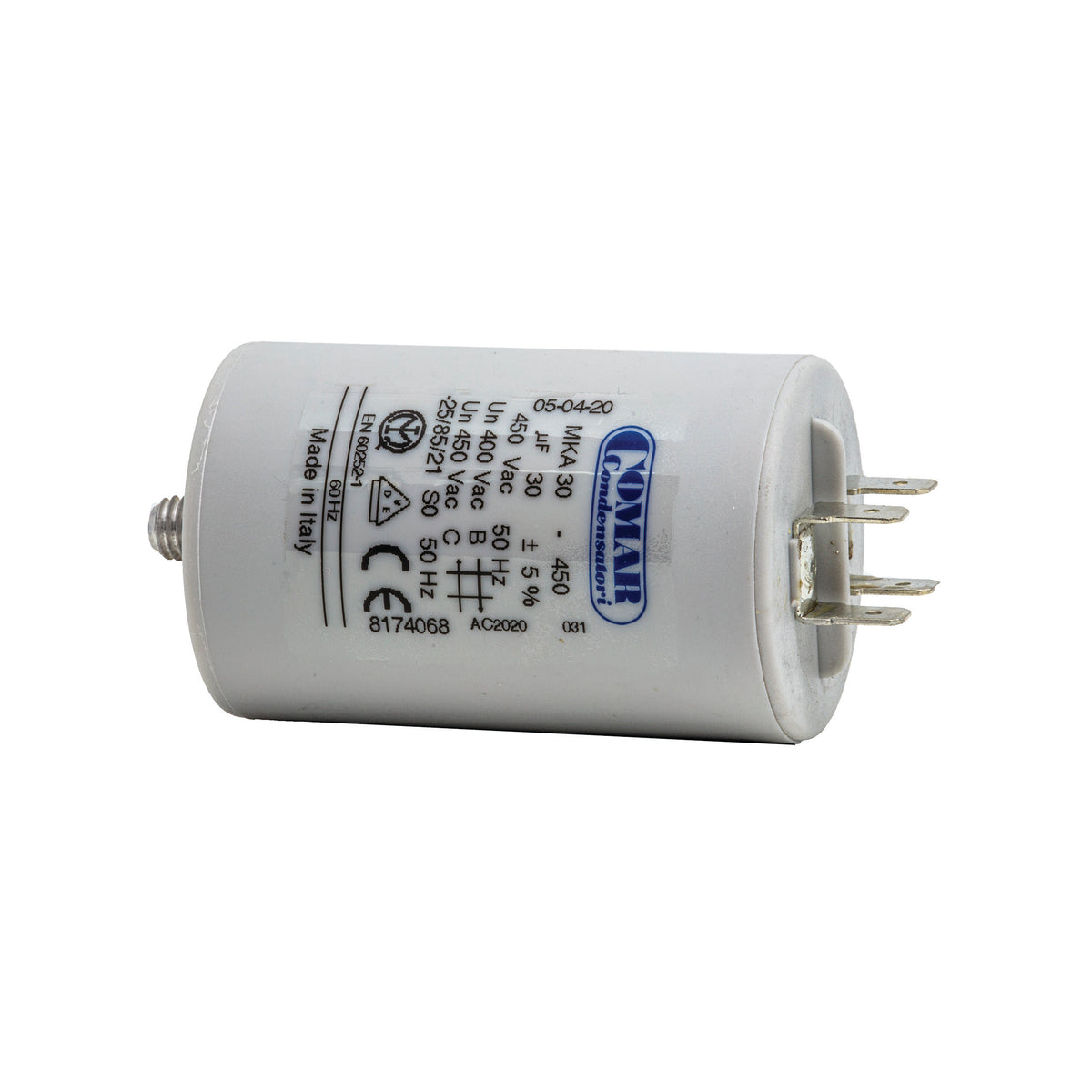 RectorSeal 16318 Faston Run Capacitors 30µF 450V MKA30 – Cool Tools HVAC-R