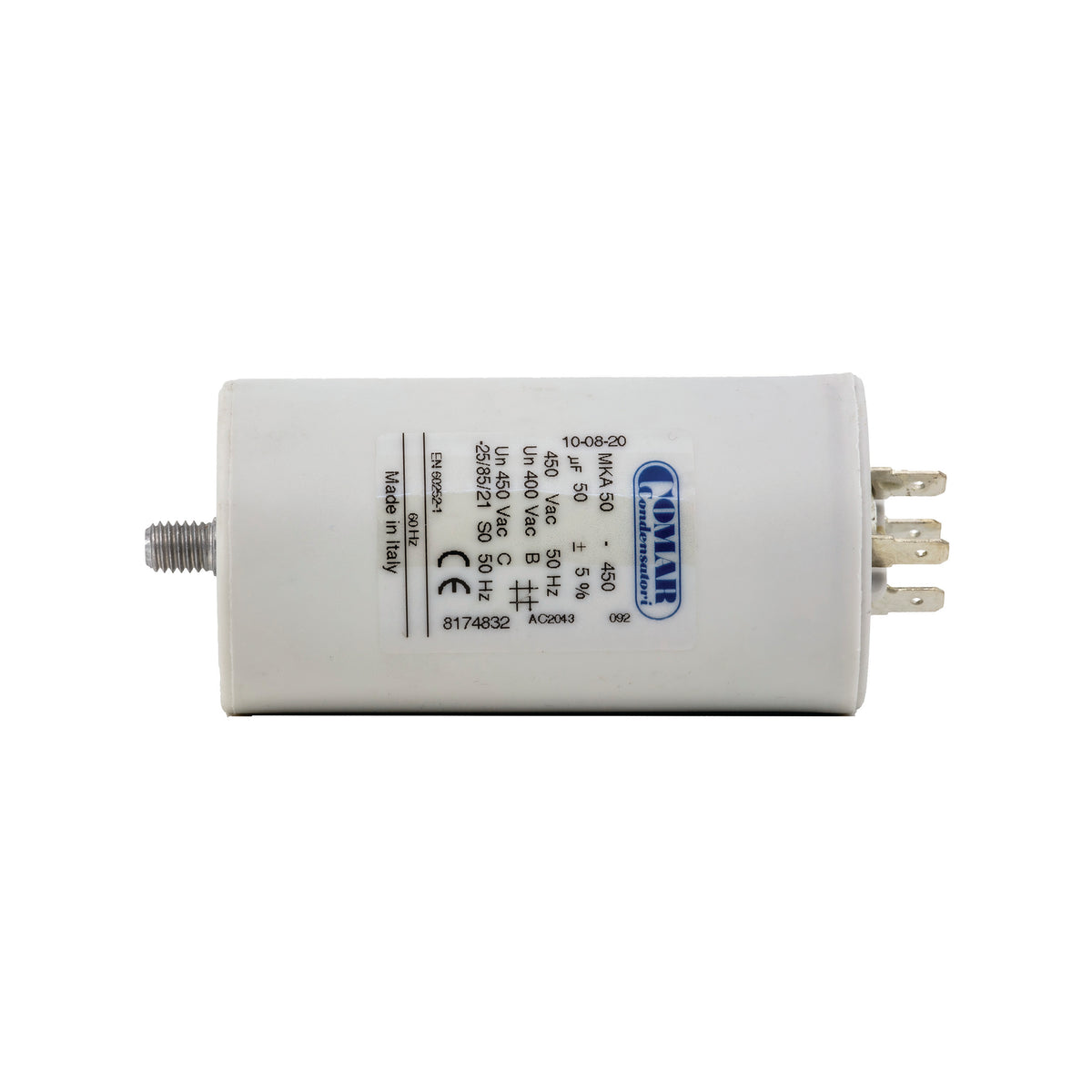 RectorSeal 16322 Faston Run Capacitors 50µF 450V MKA50 – Cool Tools HVAC-R