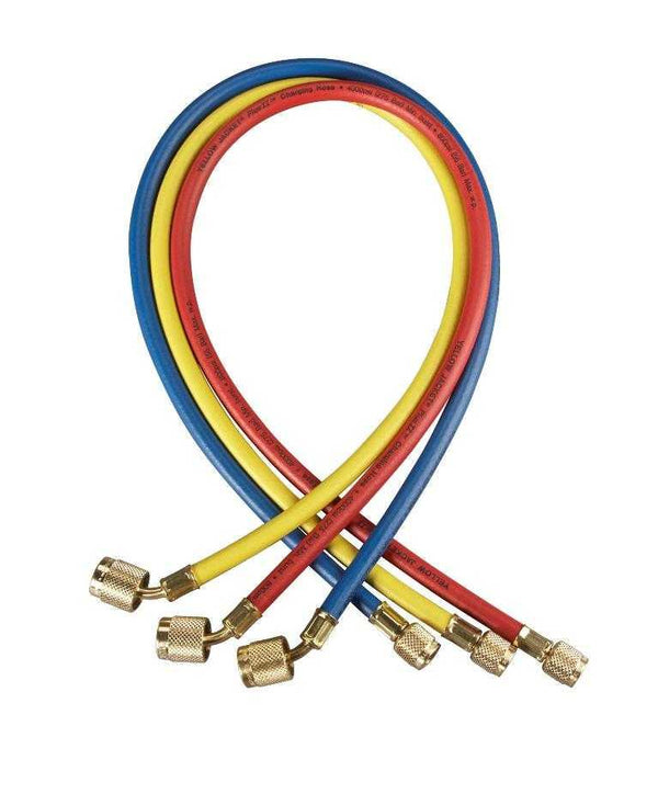 Yellow Jacket 21986 PLUS II 1/4" Charging Hoses RYB 6ft – Cool Tools HVAC-R