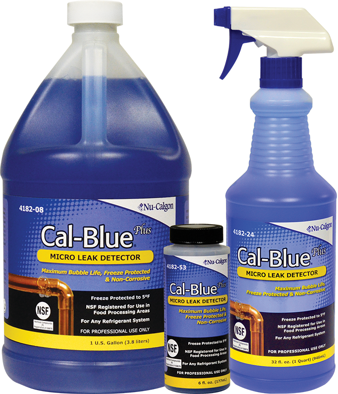 Nu-Calgon 4182-24 Cal-Blue Micro Leak Detector 946mL – Cool Tools HVAC-R