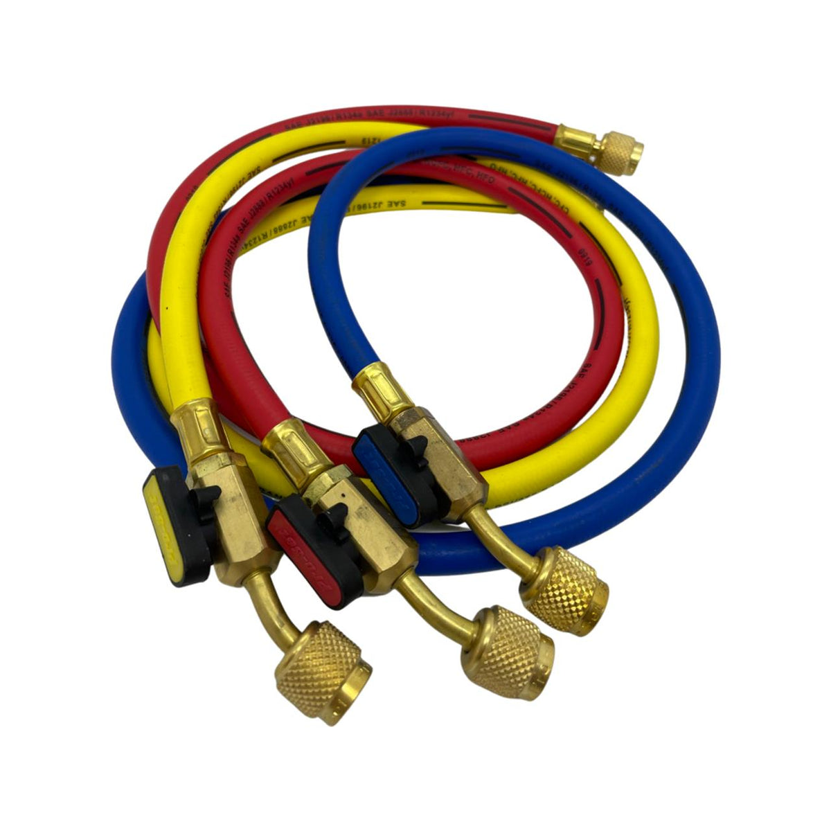 CPS HP6E 1/4" Premium Hose Set 180cm with 45° Ball Valve 3-pack – Cool ...