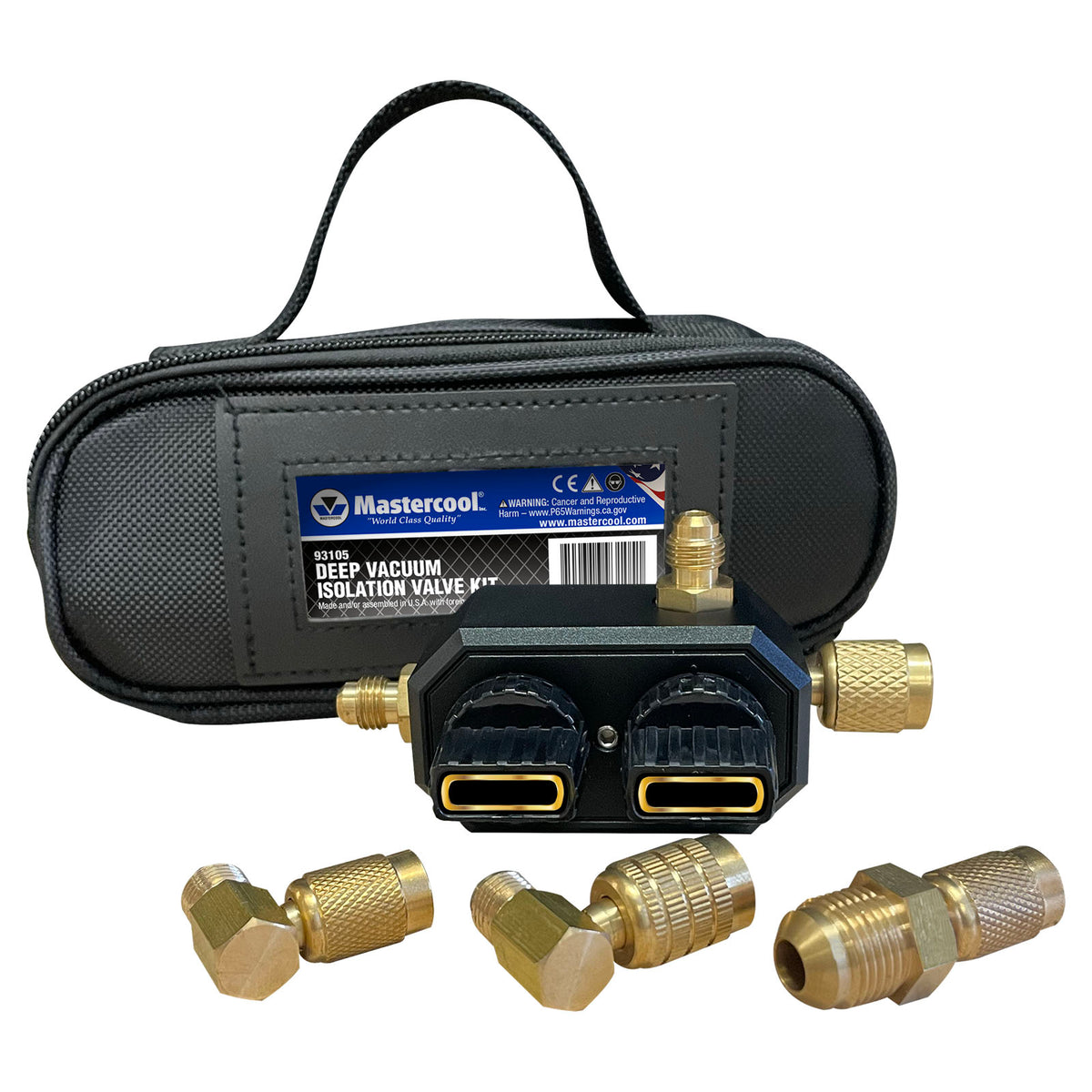 Mastercool 93105 Deep Vacuum Isolation Valve Assembly Kit – Cool Tools ...