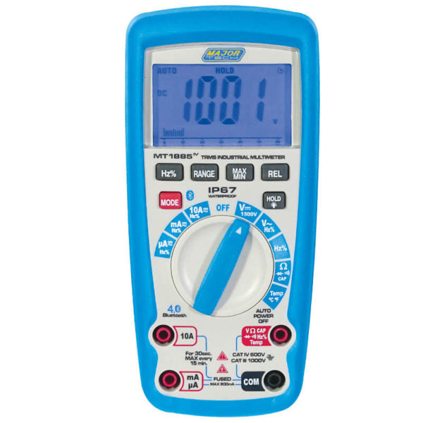 Major Tech MT1885 TRMS Industrial Multimeter with Bluetooth – Cool ...