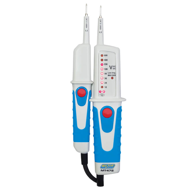 Major Tech MT472 AC/DC Voltage Tester 690V – Cool Tools HVAC-R