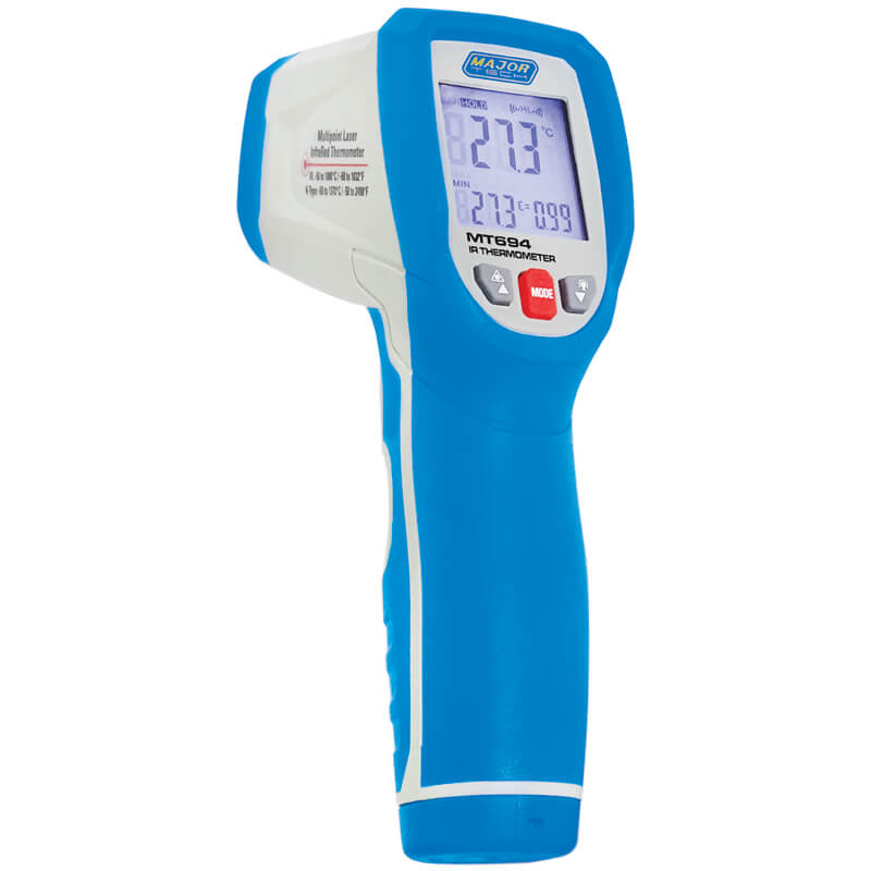 Major Tech MT694 Infrared Thermometer with Multipoint Laser 20:1 – Cool ...