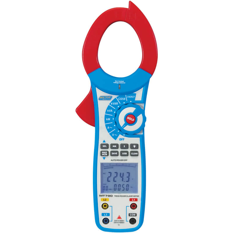 Major Tech MT790 True RMS 3-Phase Power Clamp Meter – Cool Tools HVAC-R