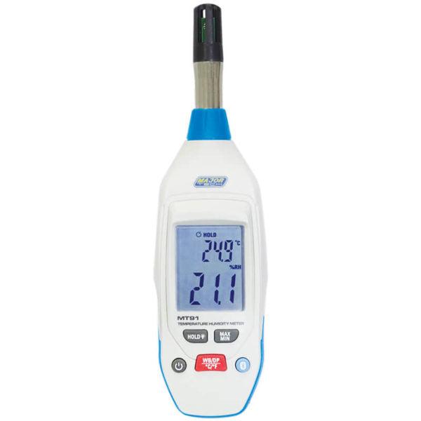 Major Tech MT91 Mini Thermohygrometer with Bluetooth – Cool Tools HVAC-R