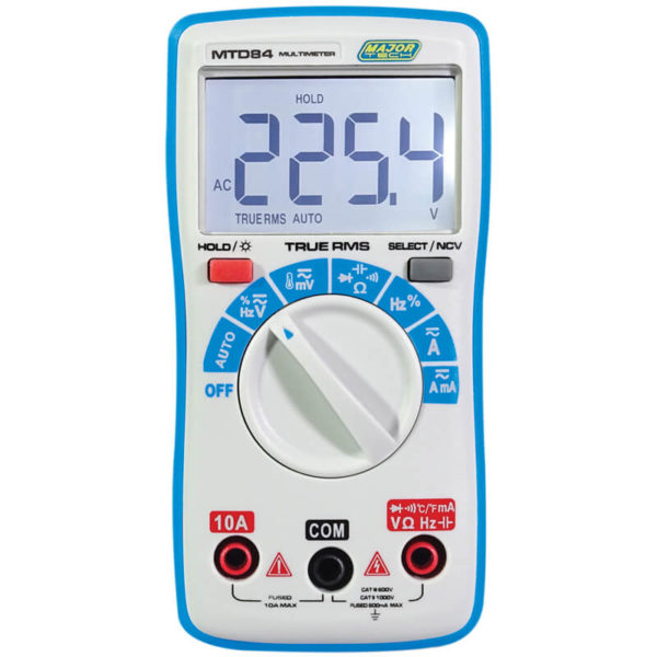 Major Tech MTD84 TRMS Auto Ranging Compact Multimeter – Cool Tools HVAC-R