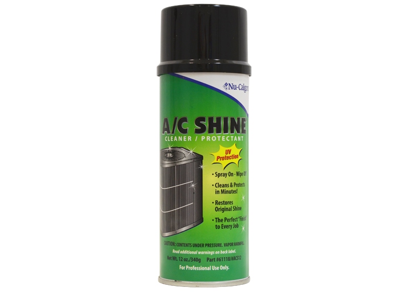 Nu-Calgon 61118 A/C Shine Cleaner and Protectant 341mL – Cool Tools HVAC-R