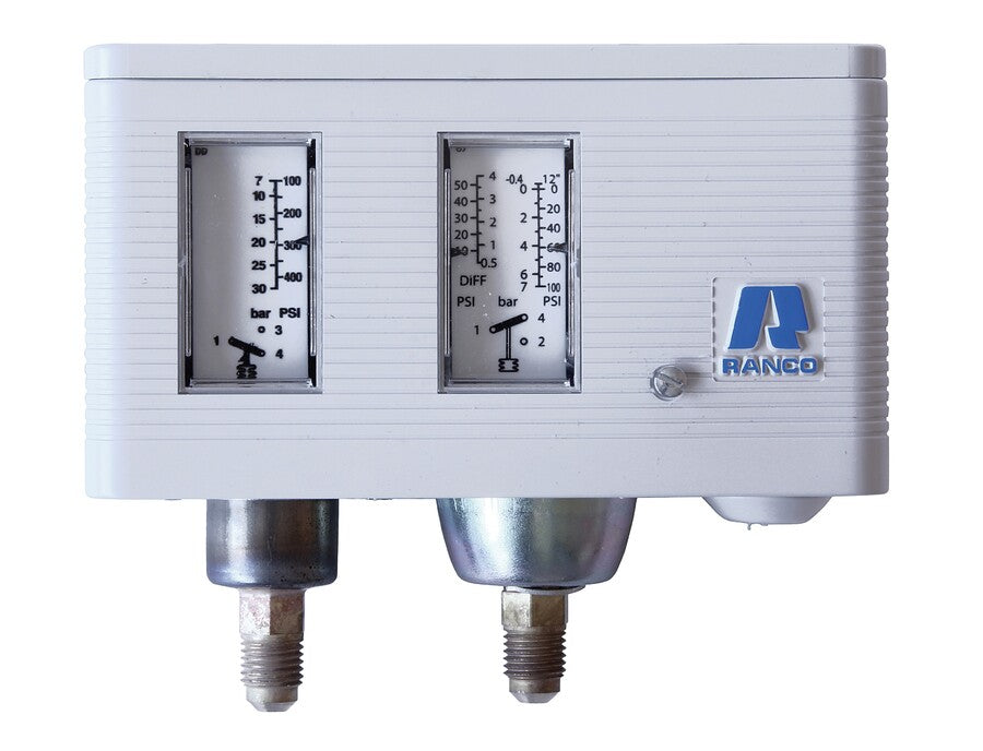 Ranco 017-8703 Dual Pressure Control Manual-Reset HL Flare – Cool Tools ...