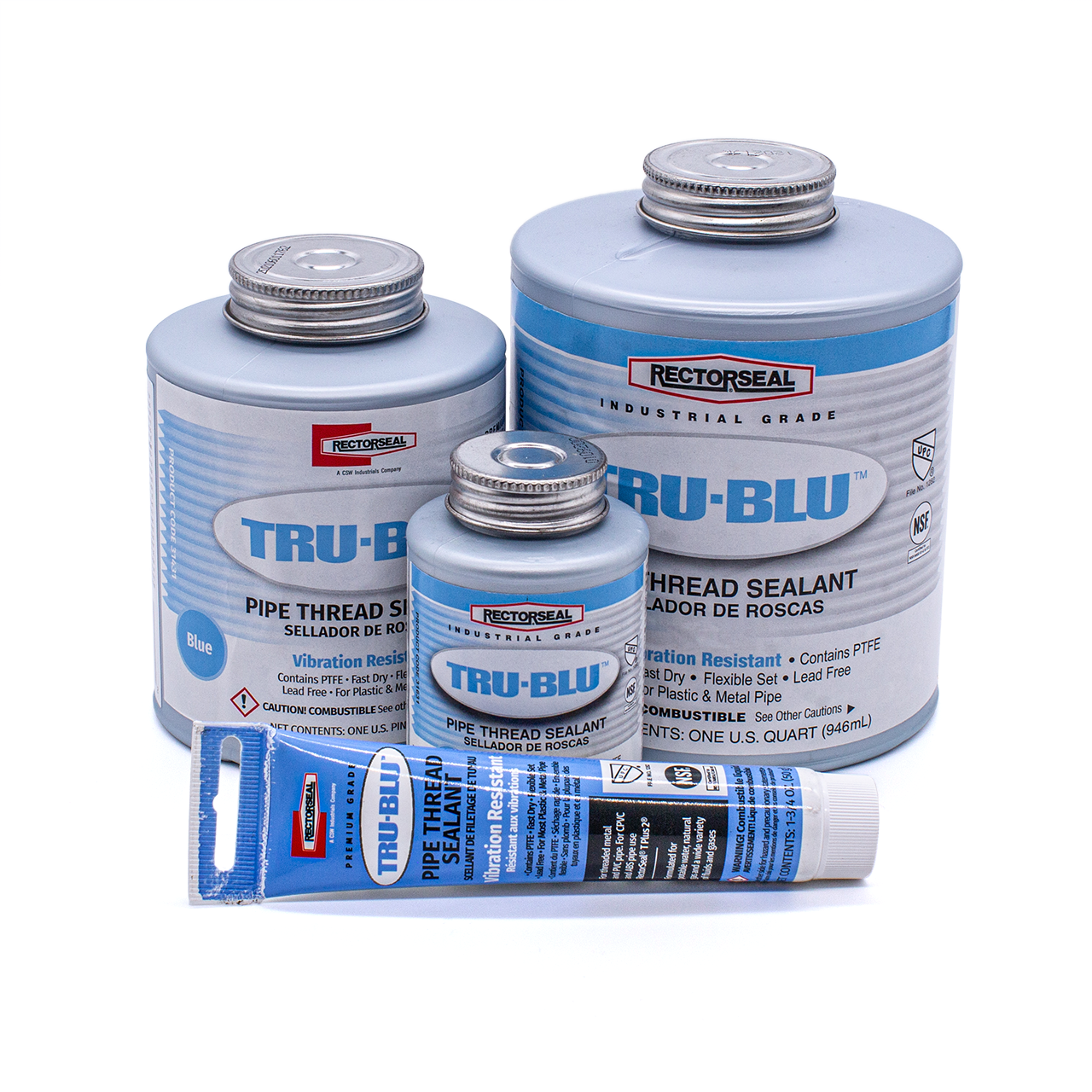 RectorSeal S31631 Tru-Blu Pipe Thread Sealant – Cool Tools HVAC-R