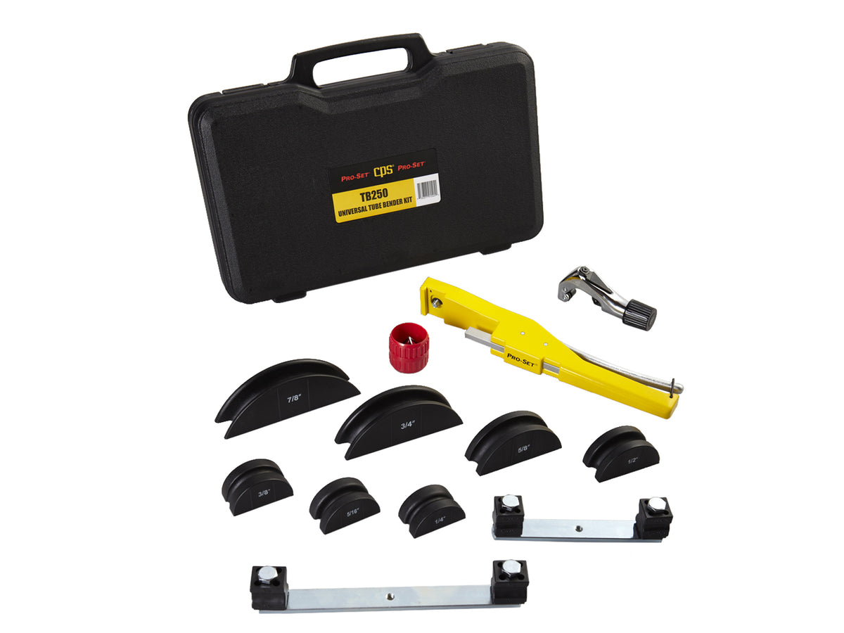 CPS TB250 Pro-Set® Universal Ratcheting Tube Bender Set – Cool Tools HVAC-R
