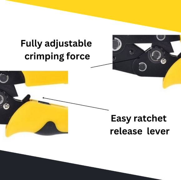 Tektrom SN06 Non-Insulated Terminals Crimper 0.5-6mm – Cool Tools HVAC-R