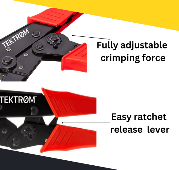 Tektrom HS10A Non-Insulated Terminals Crimper – Cool Tools HVAC-R