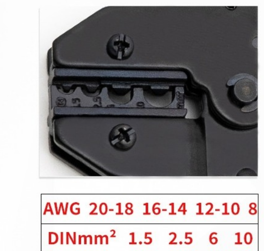 Tektrom AN10A Non-Insulated Terminal Crimper – Cool Tools HVAC-R