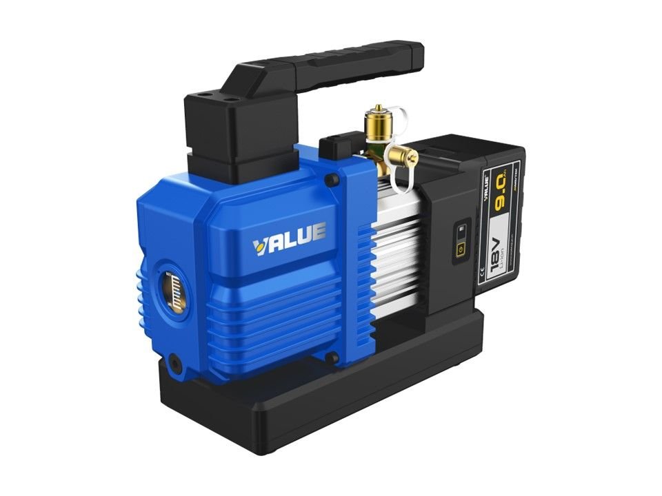 Value VRP-4DLI Two-Stage Wireless Vacuum Pump 18V – Cool Tools HVAC-R