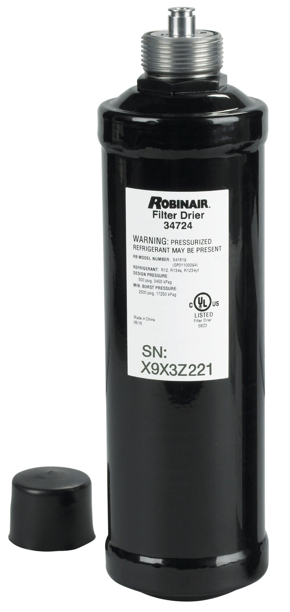 Robinair A/C Recycling Spin On Filter Drier - 34724 – Cool Tools HVAC-R