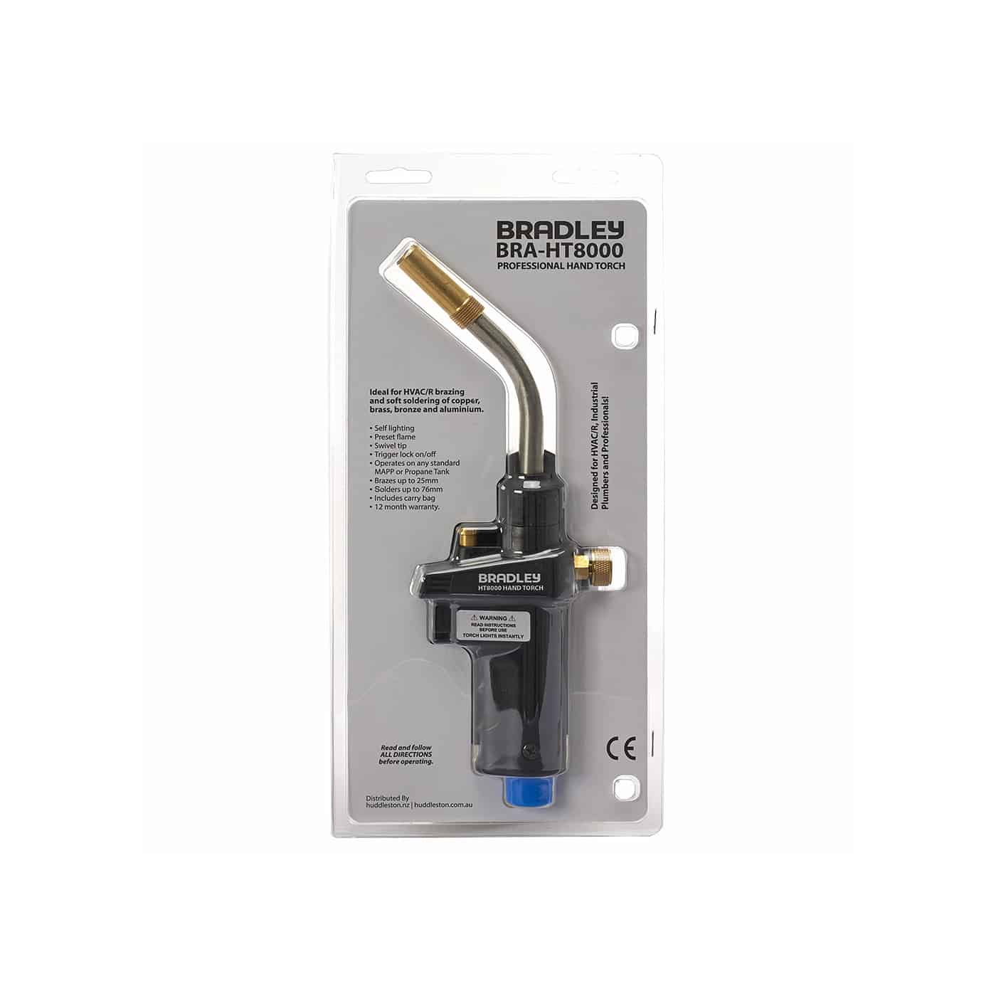 Bradley HT8000 Hand Brazing Torch – Cool Tools HVAC-R