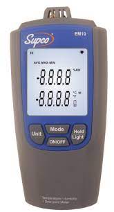 Supco EM10 Temperature and Humidity Meter – Cool Tools HVAC-R