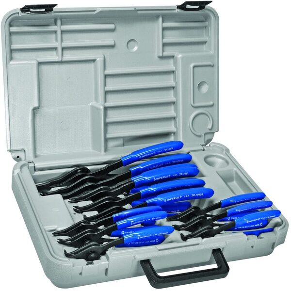 Imperial Ring Pliers Kit of 12 for 1/4" to 3-1/2" – Cool Tools HVAC-R
