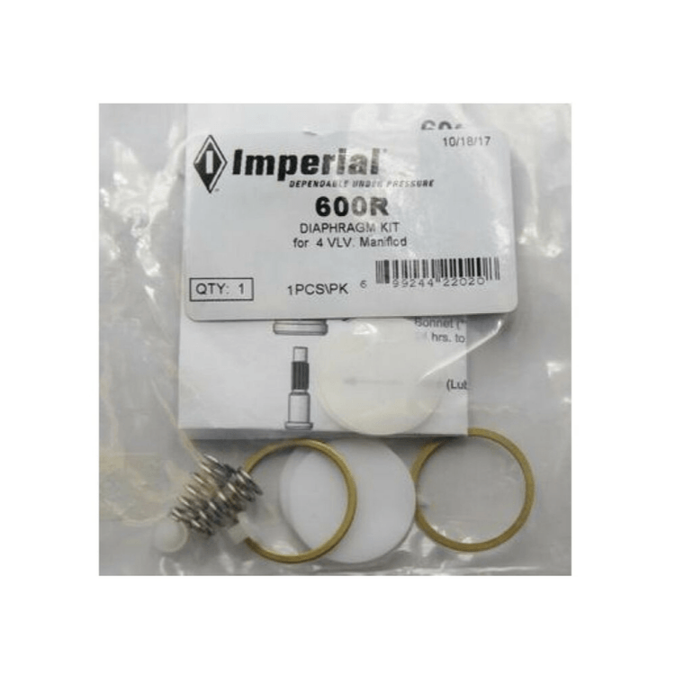Imperial 600-RK Diaphragm Replacement Seal Kit – Cool Tools HVAC-R