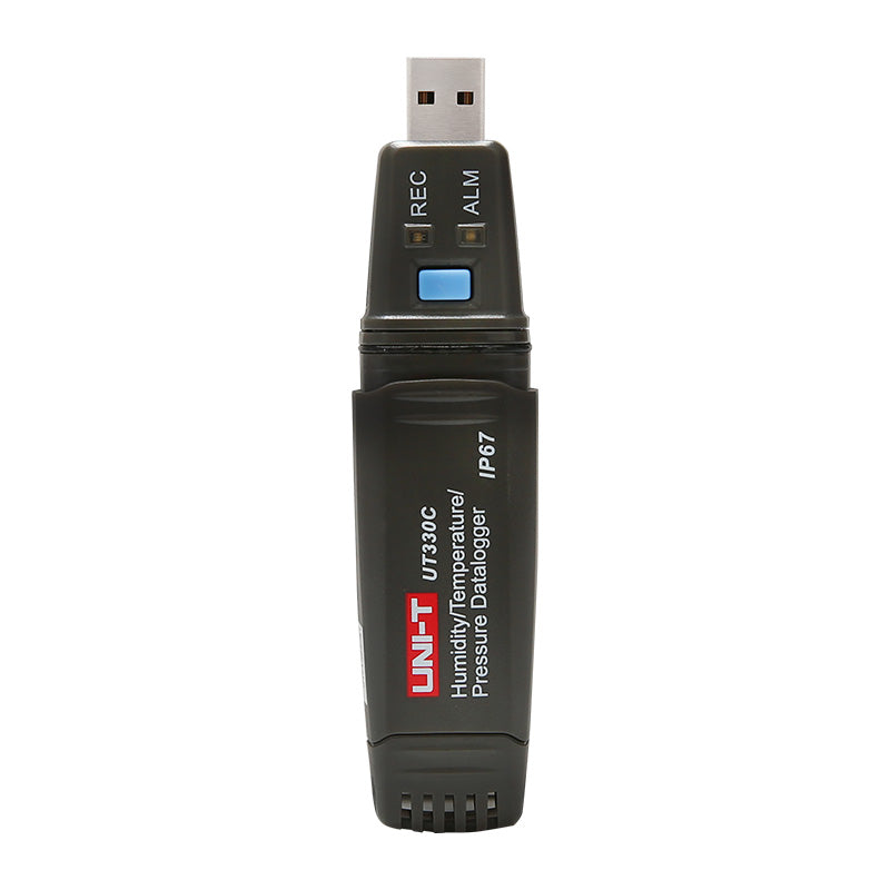 Uni-T USB Temperature, Humidity and Pressure Data Logger - UT330C ...