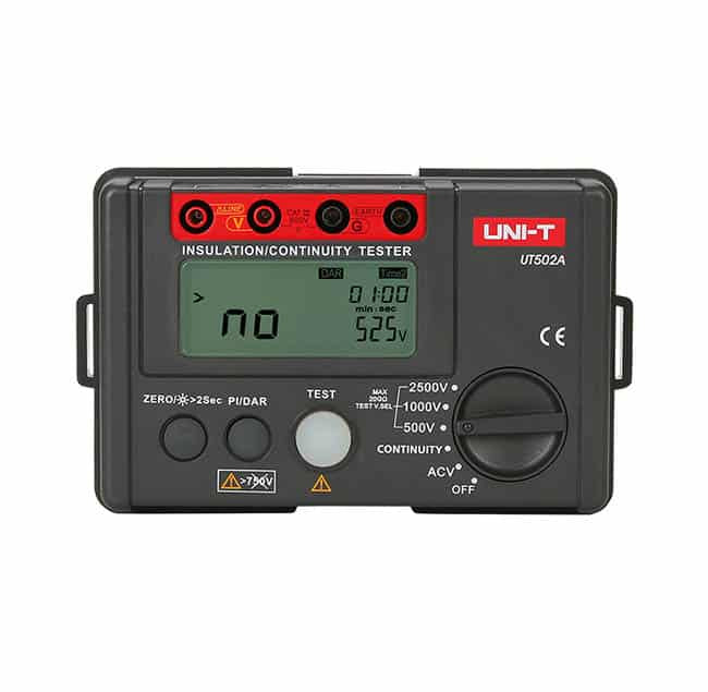 Uni-T UT502A Insulation Resistance Tester 2500V – Cool Tools HVAC-R