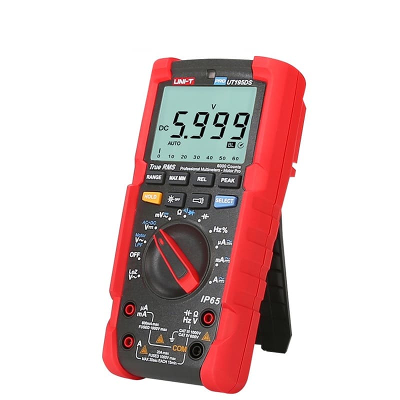 Uni-T Industrial Digital Multimeter - UT195DS – Cool Tools HVAC-R