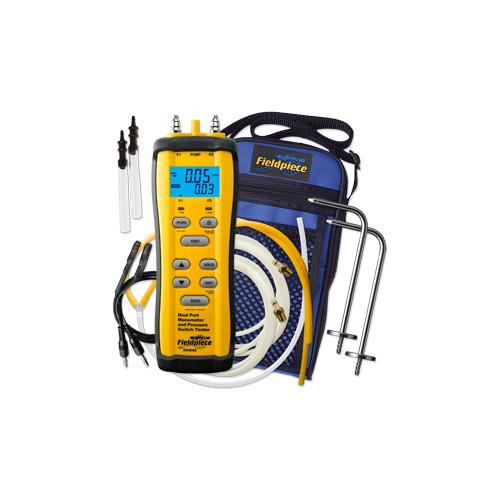 Fieldpiece 2-Port Manometer with Inbuilt Air Pump - SDMN6 – Cool Tools ...