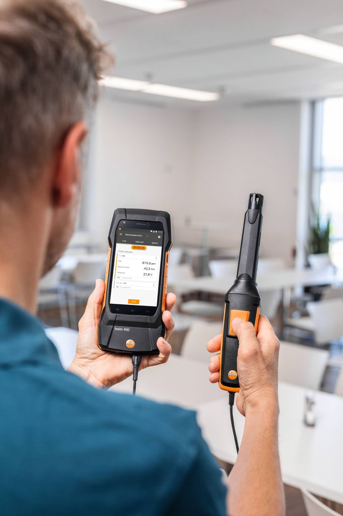Testo 400 Indoor Air Quality and Comfort Kit with Tripod - 0563 0401 ...