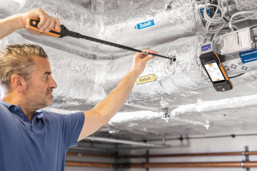 Testo 400 Air Flow Kit and Hot Wire Probe - 0563 0400 71 – Cool Tools ...