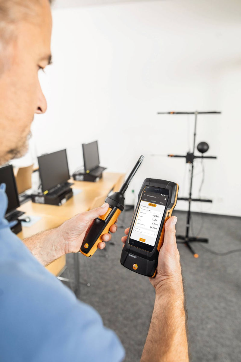 Testo 400 Indoor Air Quality and Comfort Kit with Tripod - 0563 0401 ...