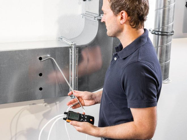 Testo 512-1 Compact Differential Pressure Measuring Instrument with Sm ...