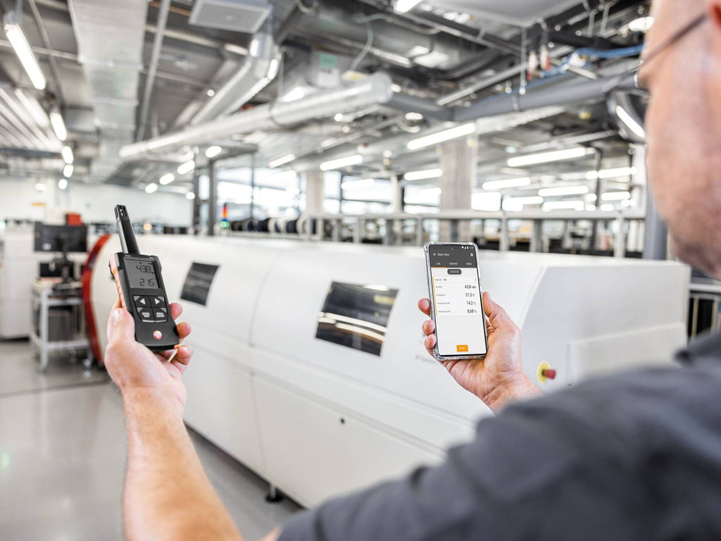 Testo 625 Compact Thermohygrometer with Smart App 0563 1625 – Cool ...