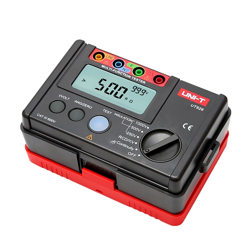 Uni-T UT526 Multifunction Insulation and RCD Tester – Cool Tools HVAC-R