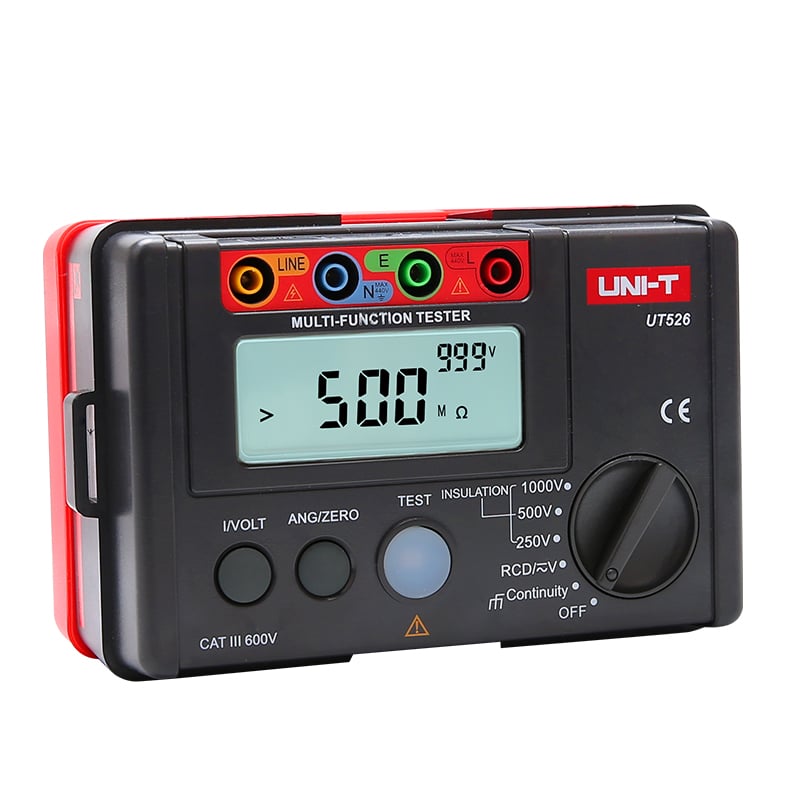 Uni-T UT526 Multifunction Insulation and RCD Tester – Cool Tools HVAC-R